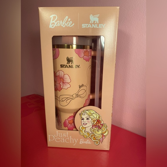 Stanley | Other | Barbie Stanley Cup 8s Peaches N Cream 40 Oz Quencher ...